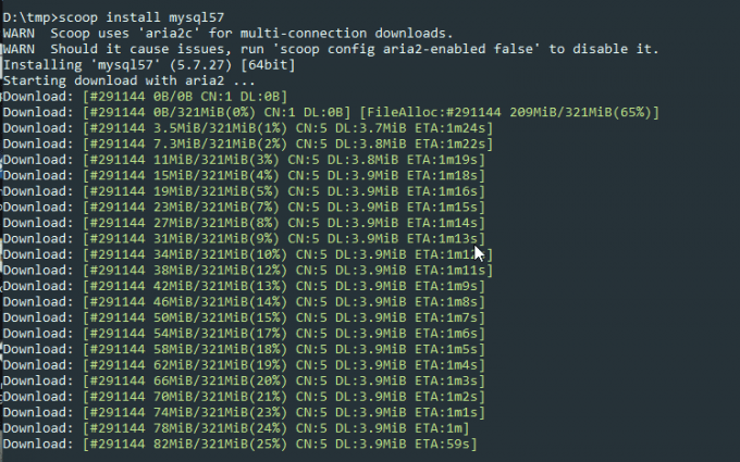 Scoop paket yöneticisi ile PHP MySql geliştirme ortamı hazırlama - kodto